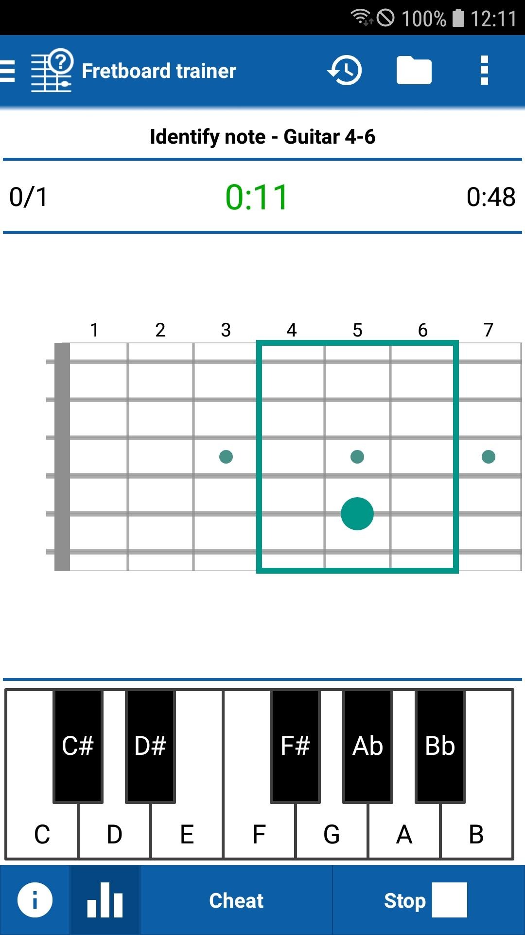 Fretboard Trainer Overview – smartChord – musicians best friend