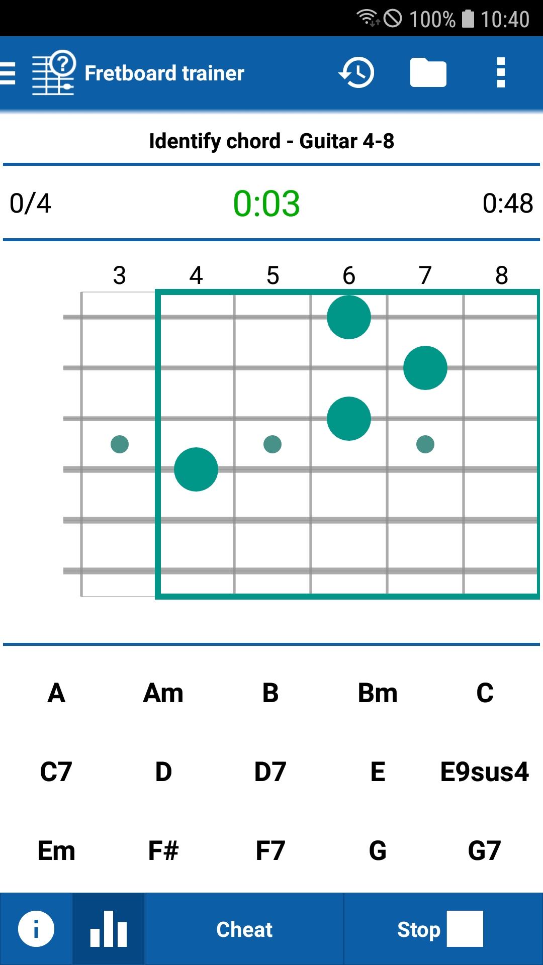 Fretboard Trainer Overview – smartChord – musicians best friend