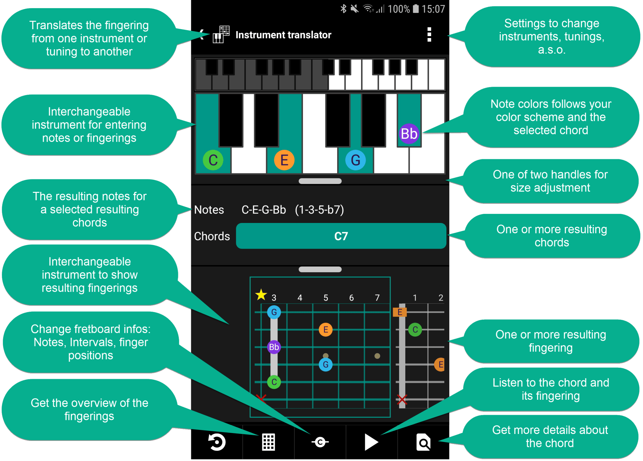 smartChord – musicians best friend – smartChord & Tools (scales, tuner ...