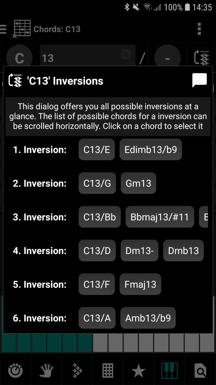 Chord inversions – smartChord – musicians best friend