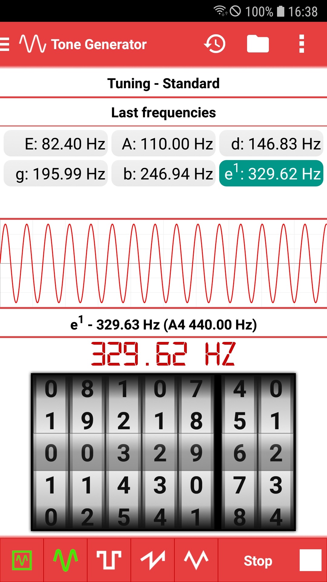Tone Generator Overview – smartChord – musicians best friend