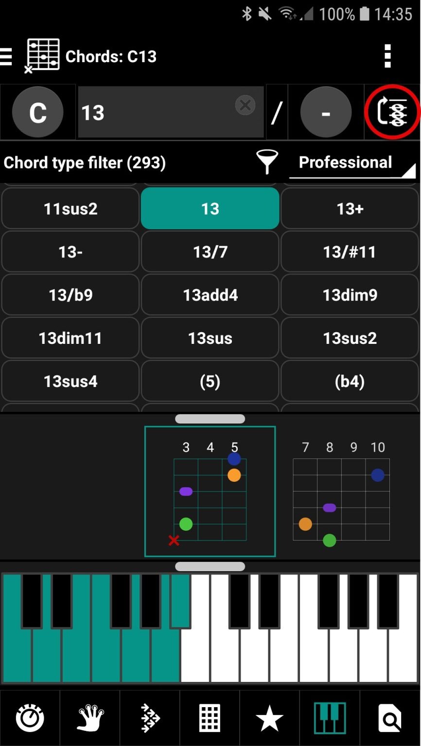 Chord inversions – smartChord – musicians best friend